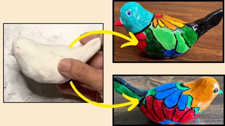 Sculpting Clay Birds Easy Way: An Easy To Follow Tutorial – Eco Budget ...