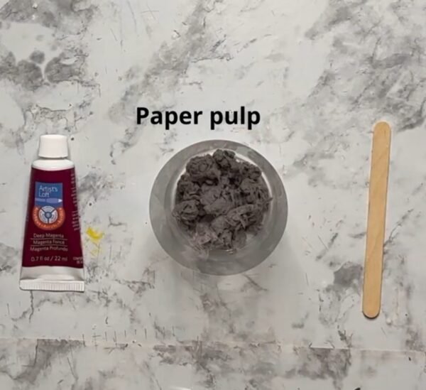 Unique Paper Pulp Wall Decor – Eco Budget Crafts