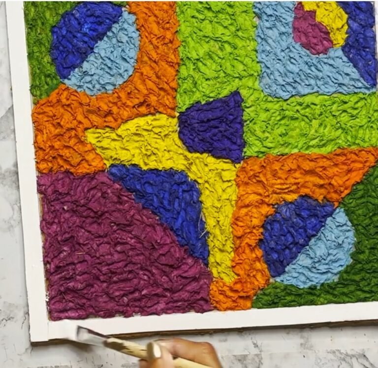 Unique Paper Pulp Wall Decor – Eco Budget Crafts