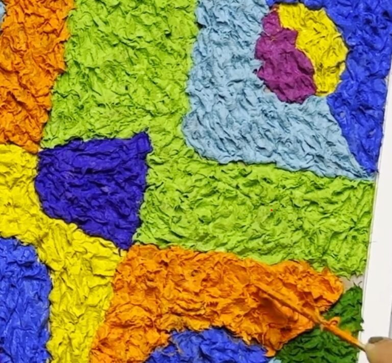 Unique Paper Pulp Wall Decor – Eco Budget Crafts