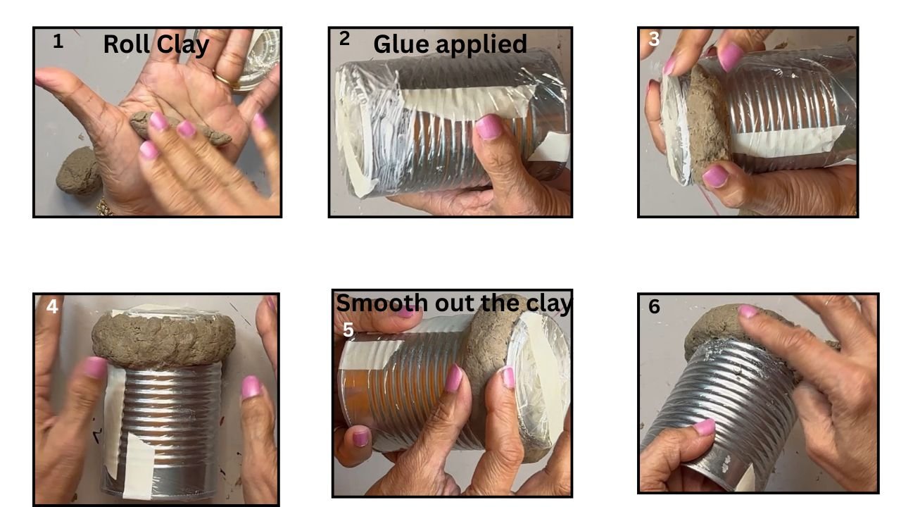 How To Make paper Mache Clay Bangle: cardboard paper Mache Clay DIY ...